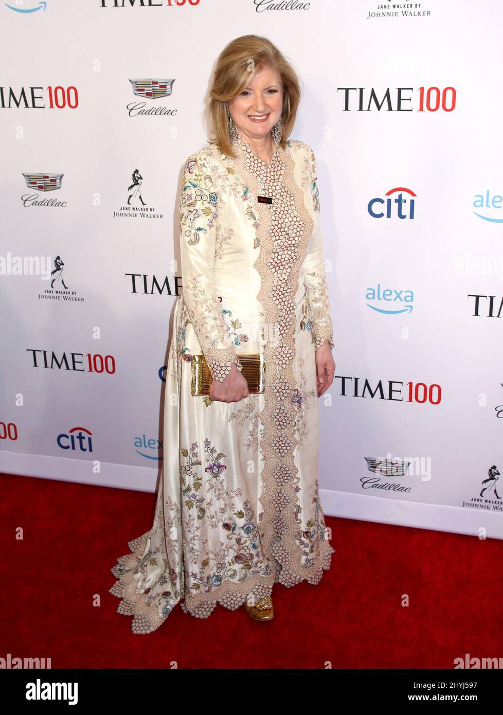Arianna Huffington attending the 2019 Time 100 Gala at at Frederick P ...