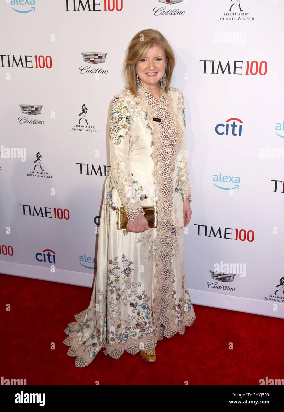 Arianna Huffington attending the 2019 Time 100 Gala at at Frederick P ...