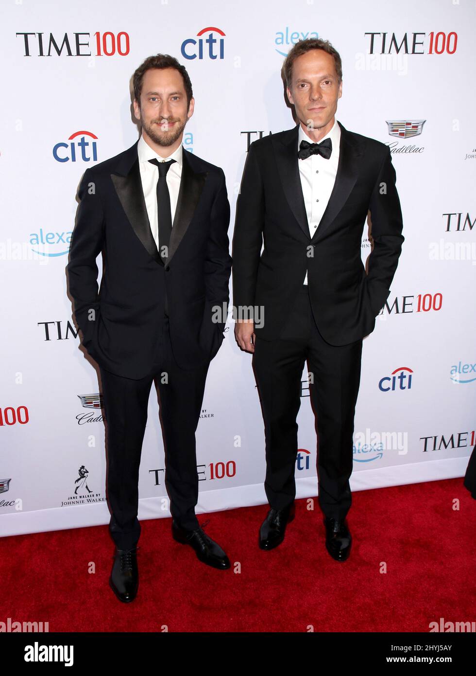 James Monsees & Adam Bowen attending the 2019 Time 100 Gala at at Frederick P. Rose Hall, Jazz ...
