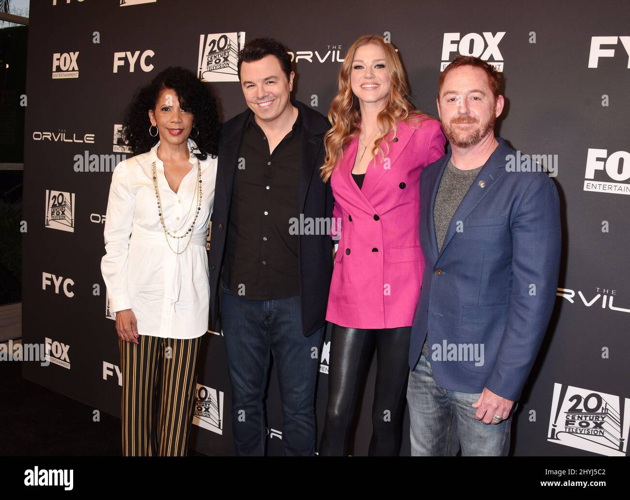 Penny Johnson Jerald, Seth MacFarlane, Adrianne Palicki and Scott ...