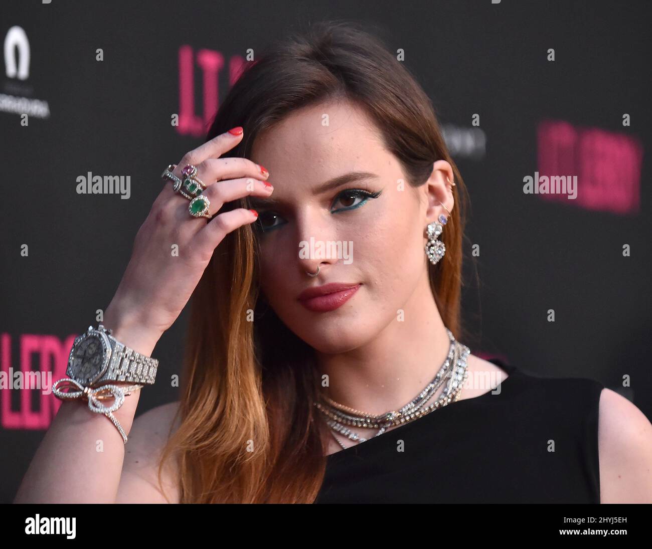 Bella Thorne arriving to the 'J.T. Leroy' Los Angeles Premiere held at ...