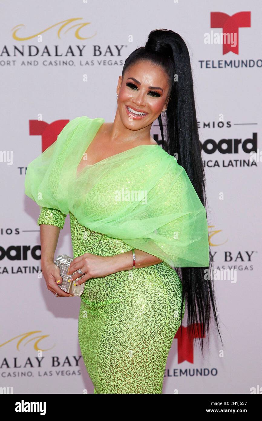 Carolina Sandoval attending the 2019 Billboard Latin Music Awards held ...