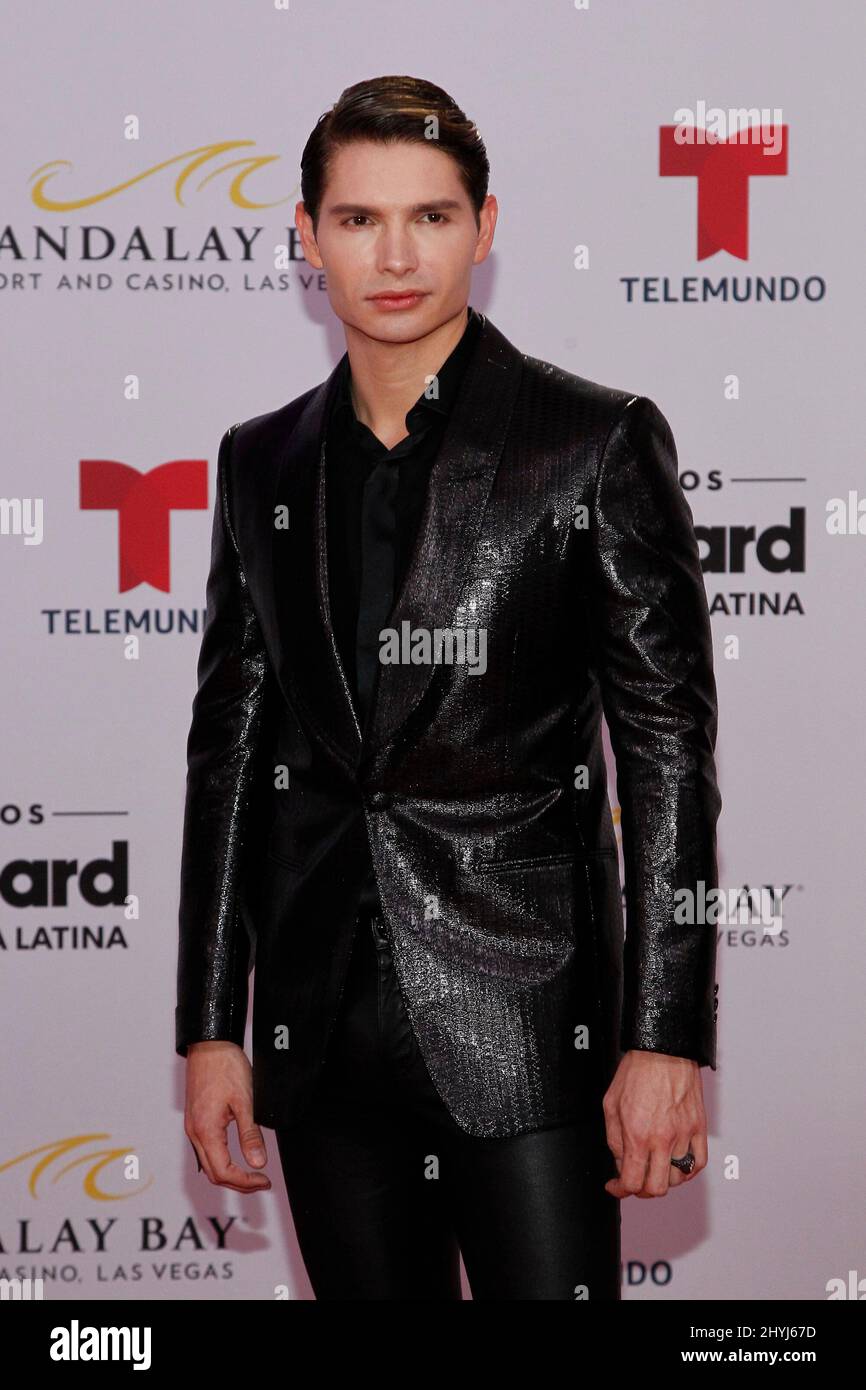 Christian Acosta attending the 2019 Billboard Latin Music Awards held ...