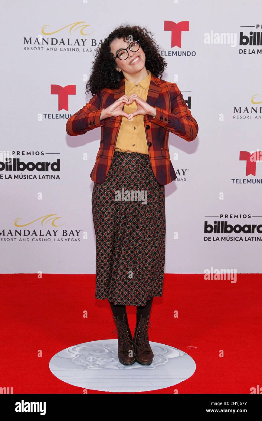 Elyfer Torres attending the 2019 Billboard Latin Music Awards held at ...