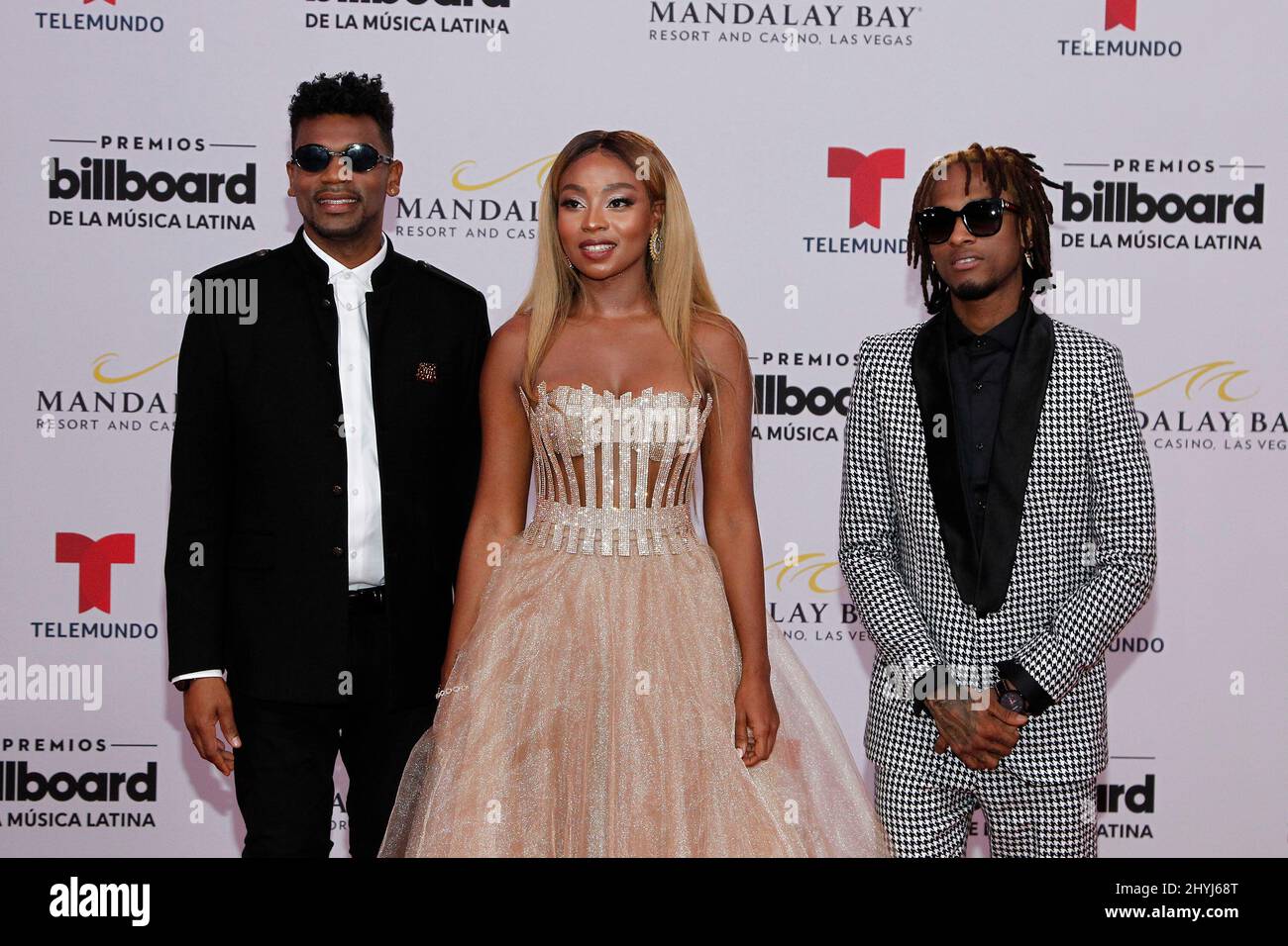 Choquibtown attending the 2019 Billboard Latin Music Awards held at the ...