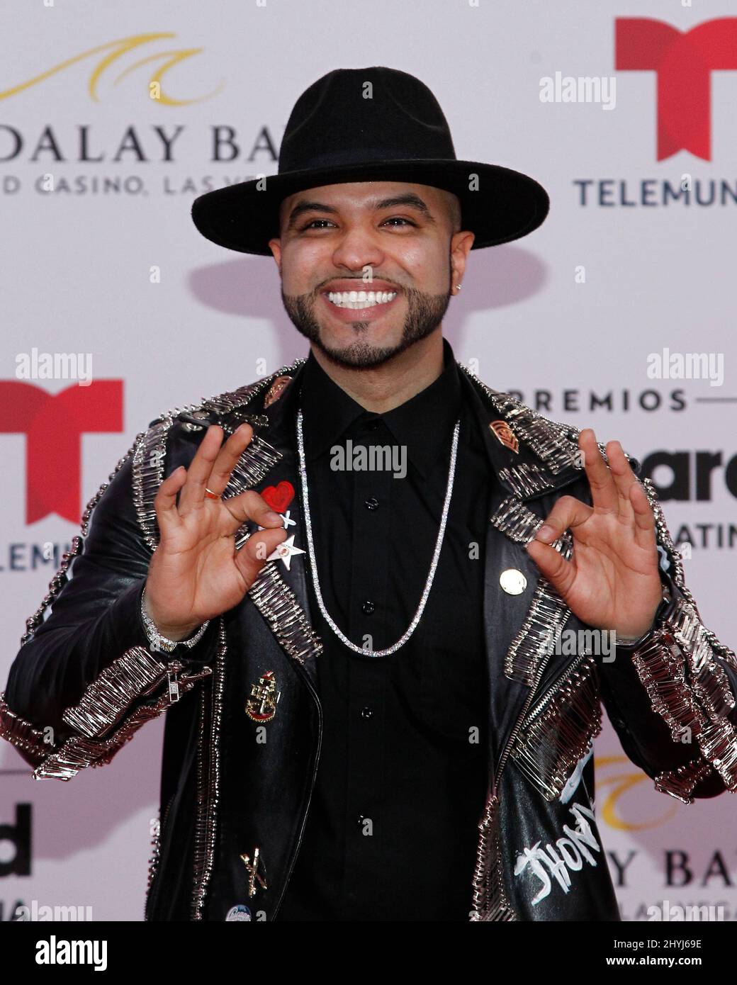 Jhony-O attending the 2019 Billboard Latin Music Awards held at the ...