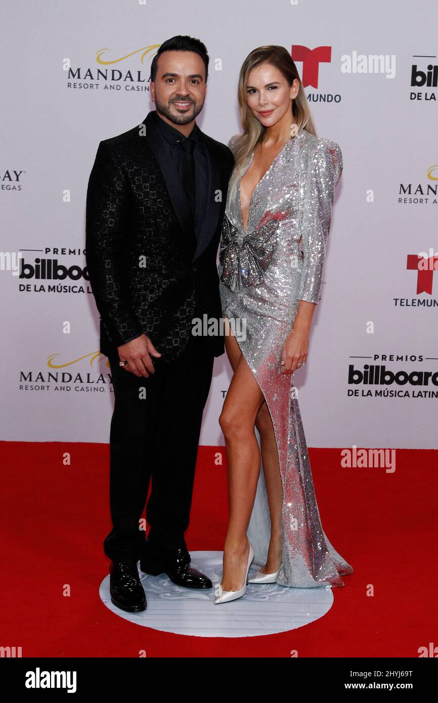 Luis Fonsi, Agueda Lopez attending the 2019 Billboard Latin Music ...