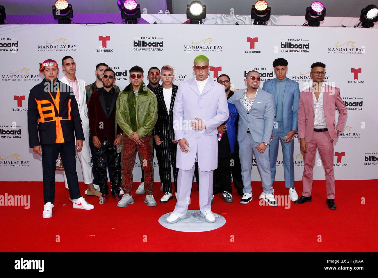 Bad Bunny attending the 2019 Billboard Latin Music Awards held at the ...