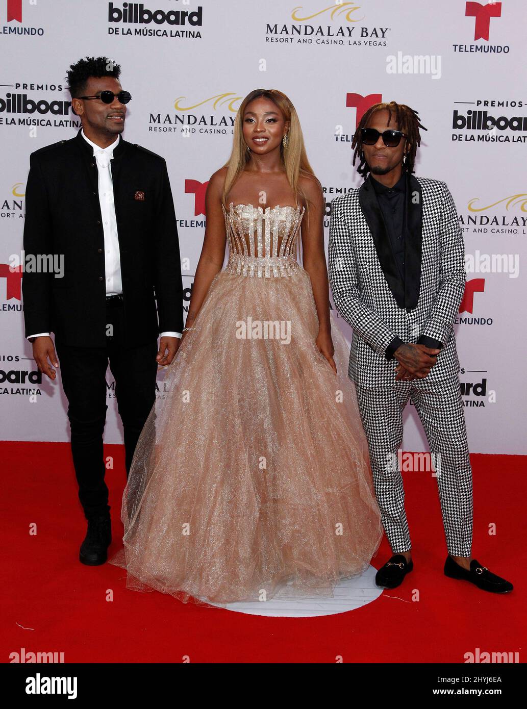 Choquibtown attending the 2019 Billboard Latin Music Awards held at the ...