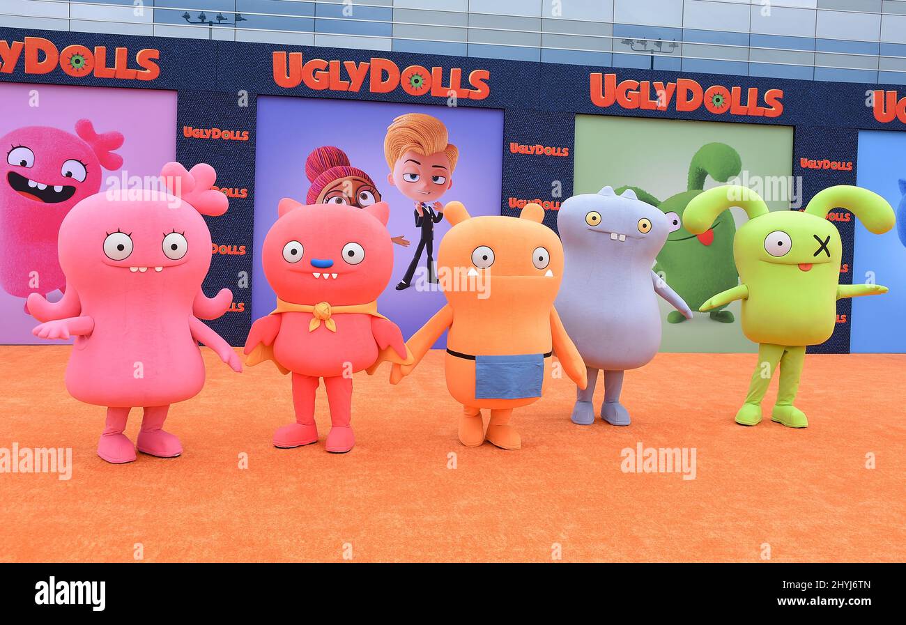 Ugly Dolls at the world premiere of "Ugly Dolls" held at the Regal ...