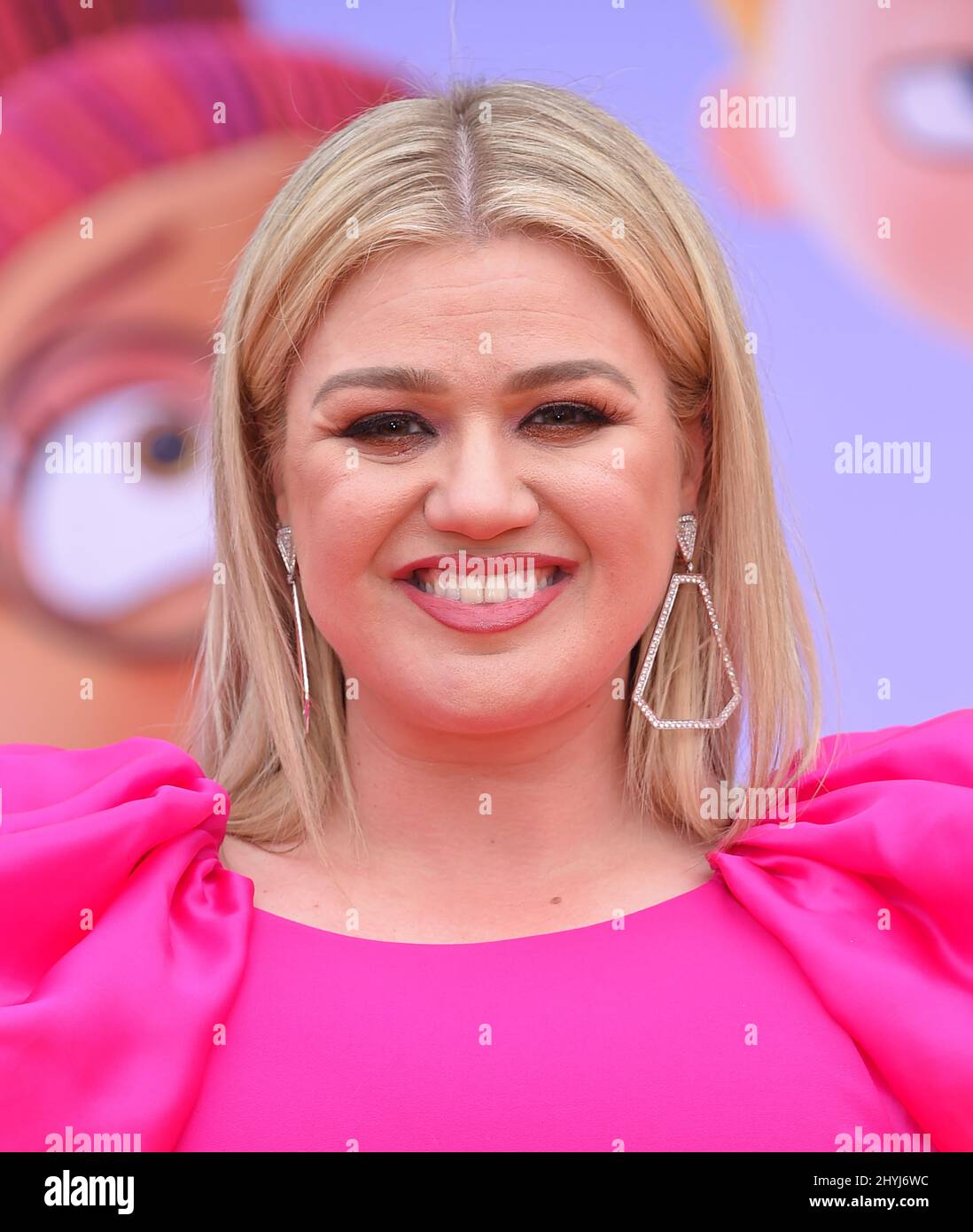 Kelly Clarkson at the world premiere of "Ugly Dolls" held at the Regal ...