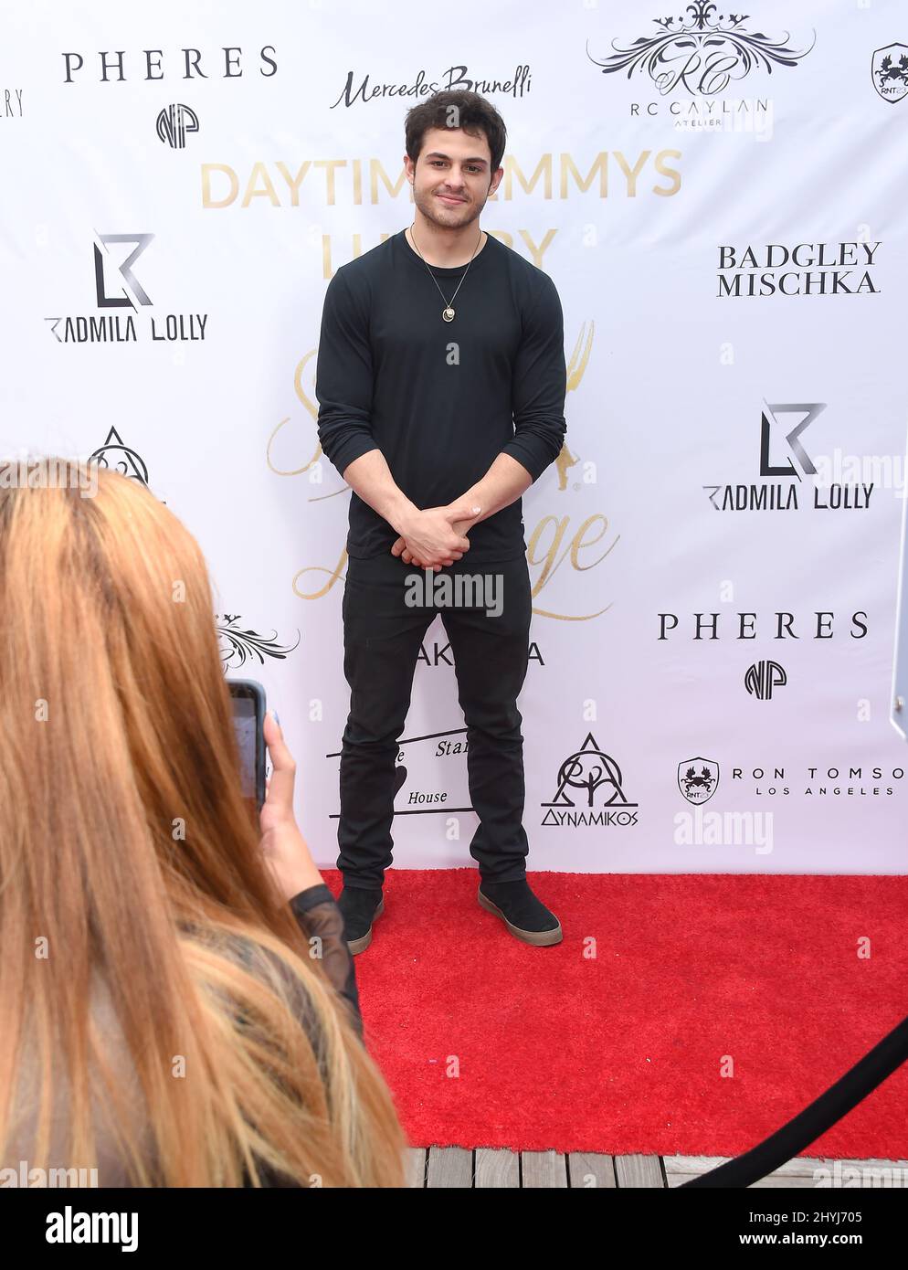Zach Tinker attending the Official Emmy Luxury Style Gifting Suite at ...