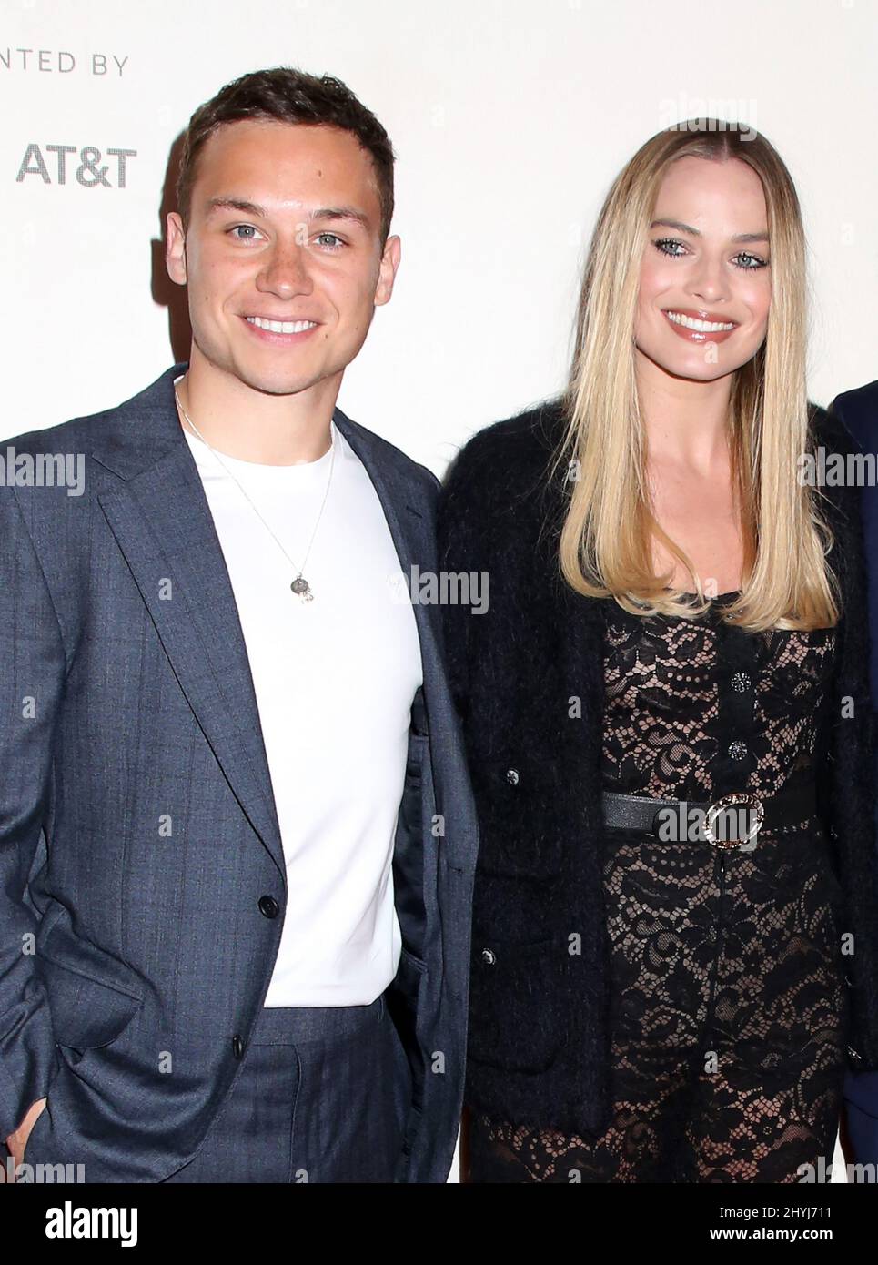 Finn Cole & Margot Robbie attending the 2019 Tribeca Film Festival ...
