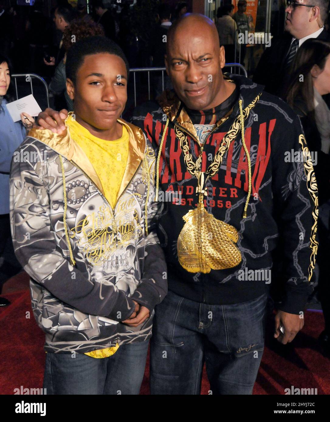 John Singleton and son Maasai Mohandas Singleton "Fast & Furious" Los ...