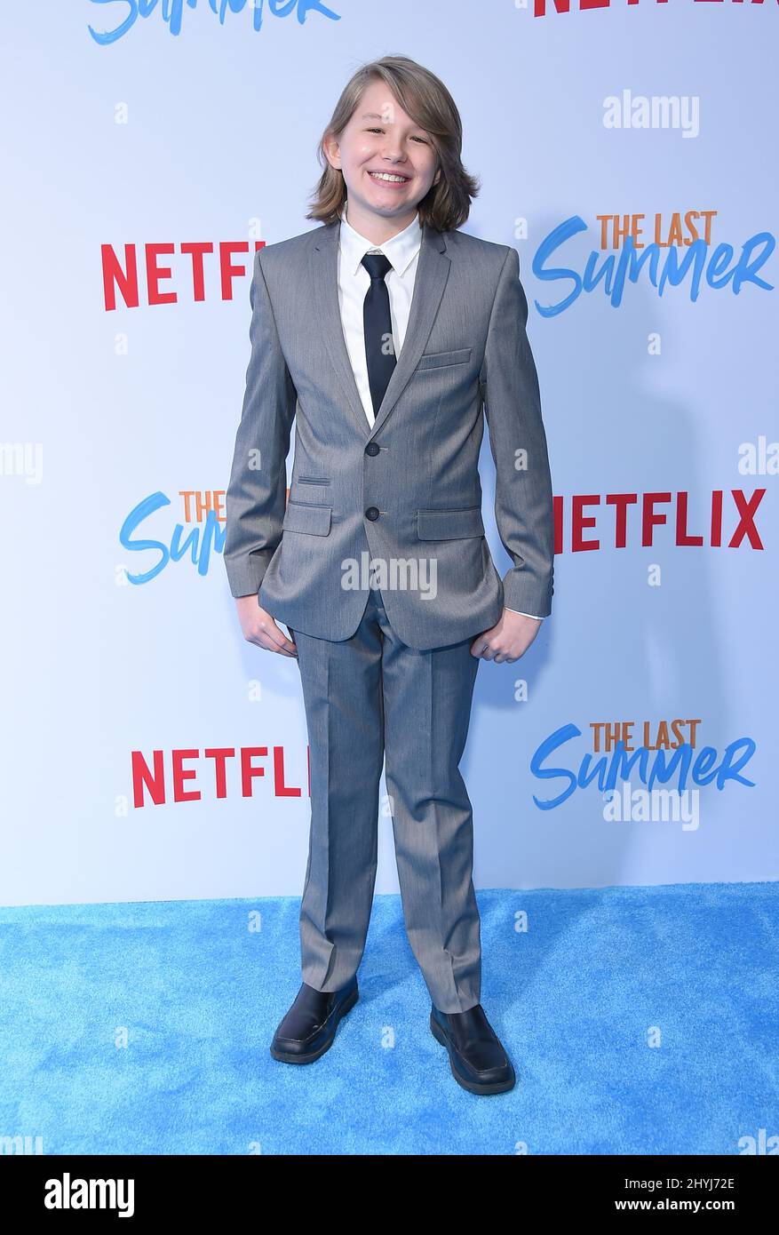 Ryan Hill arriving to the Netflix's 'The Last Summer' Premiere at ...