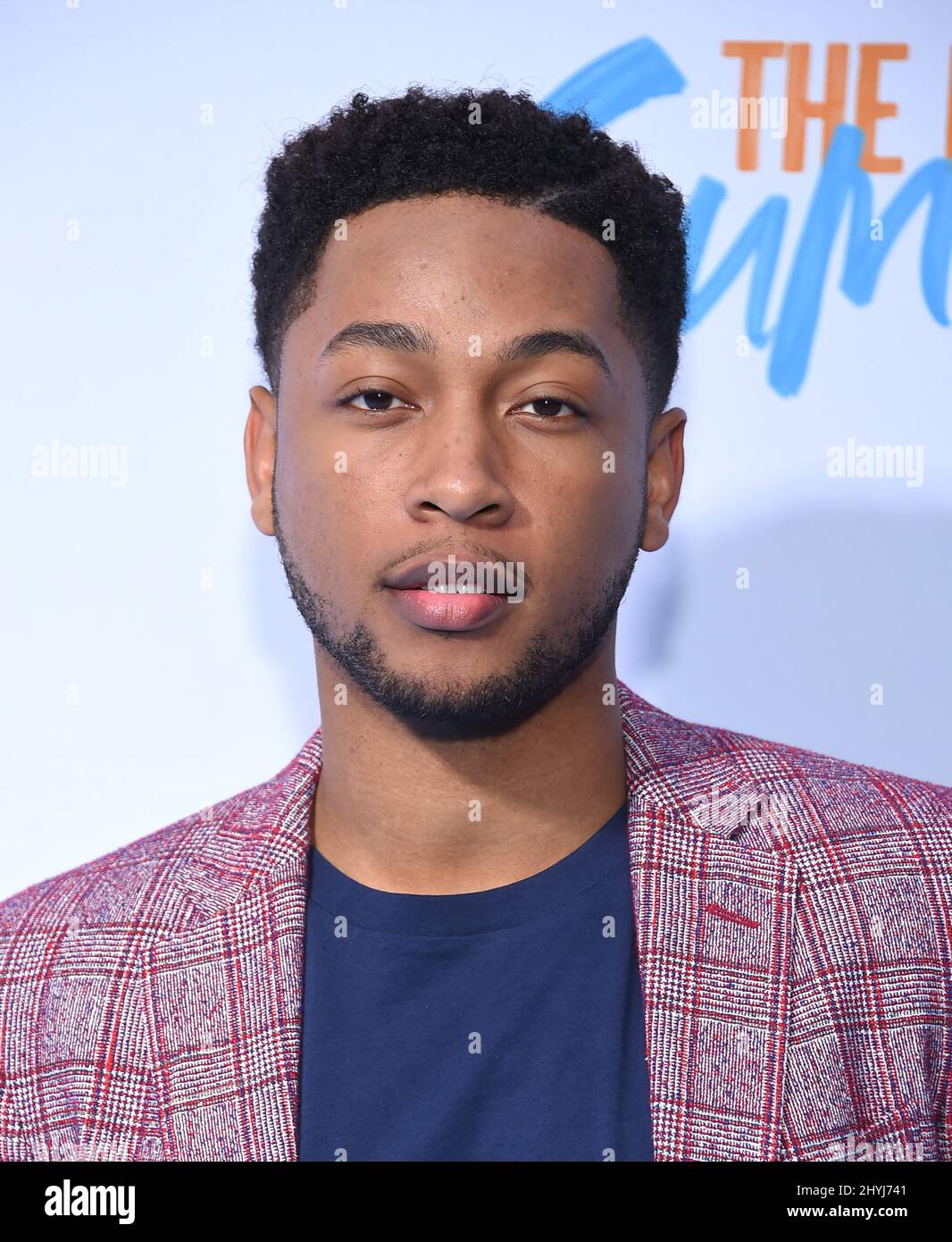 Jacob Latimore arriving to the Netflix's 'The Last Summer' Premiere at ...