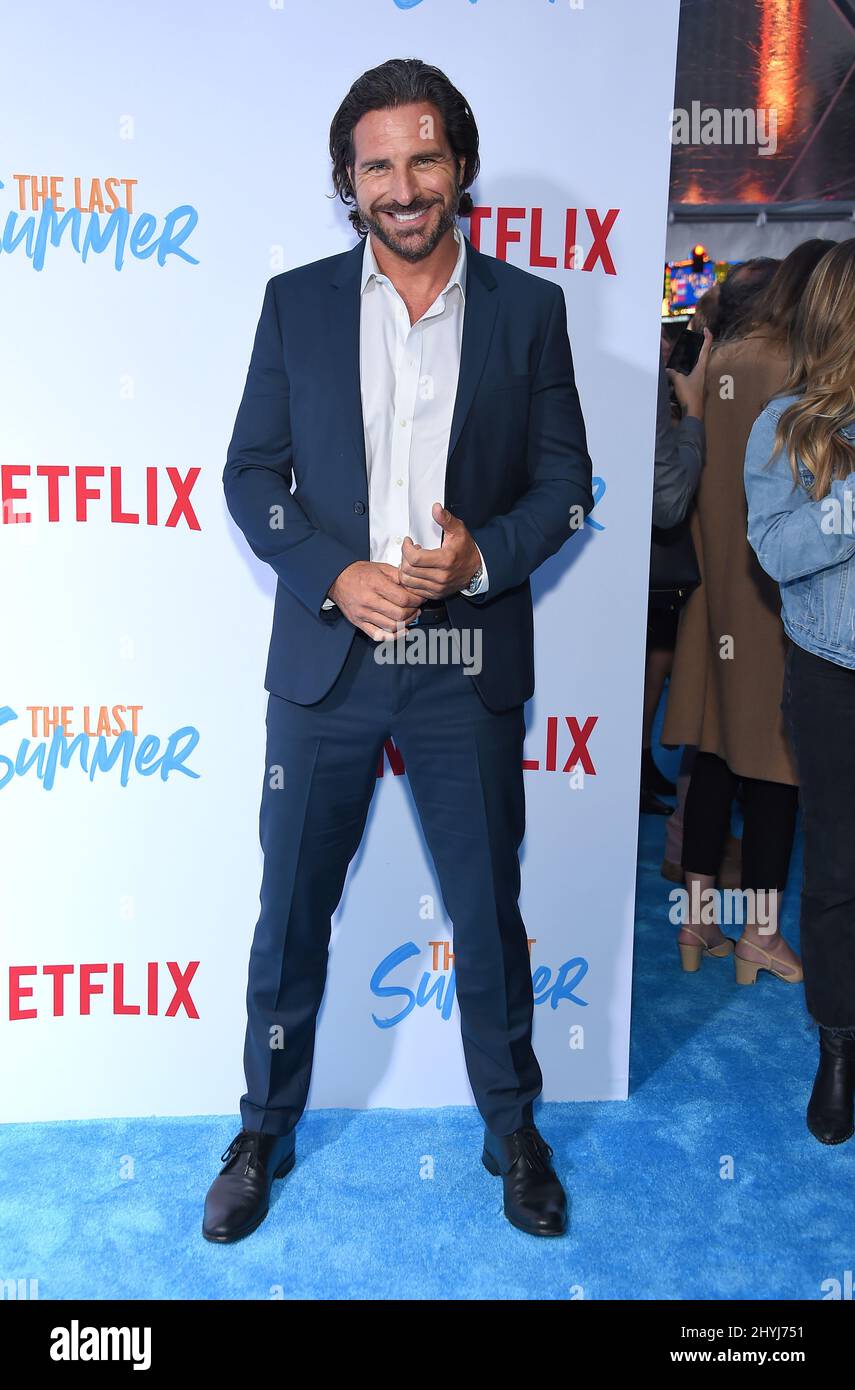 Ed Quinn arriving to the Netflix's 'The Last Summer' Premiere at ...