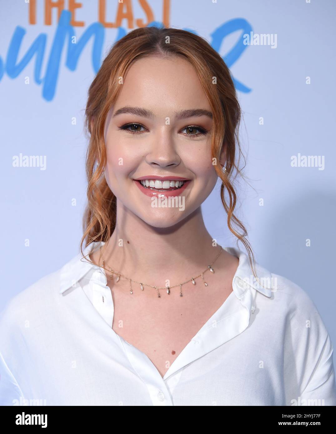 Sadie Stanley arriving to the Netflix's 'The Last Summer' Premiere at ...