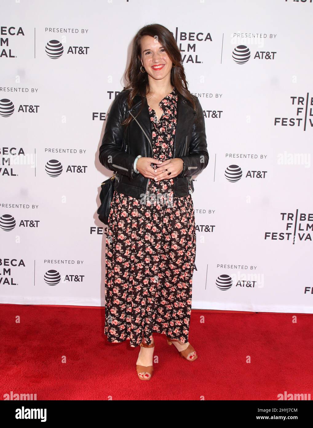 Nichole Sobecki attending the 2019 Tribeca Film Festival 'The Hot Zone ...