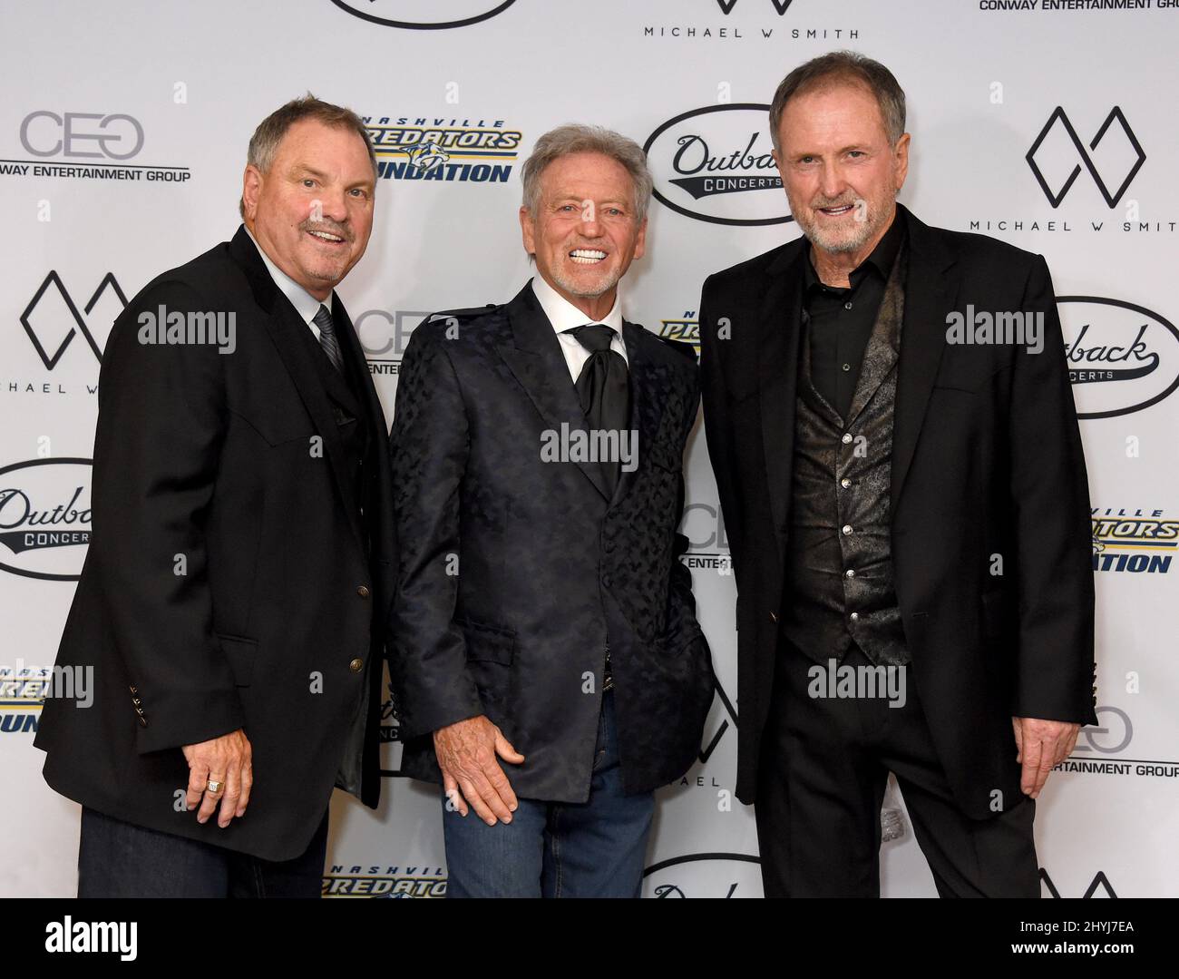 Steve Gatlin, Larry Gatlin and Rudy Gatlin of The Gatlin Brothers at ...