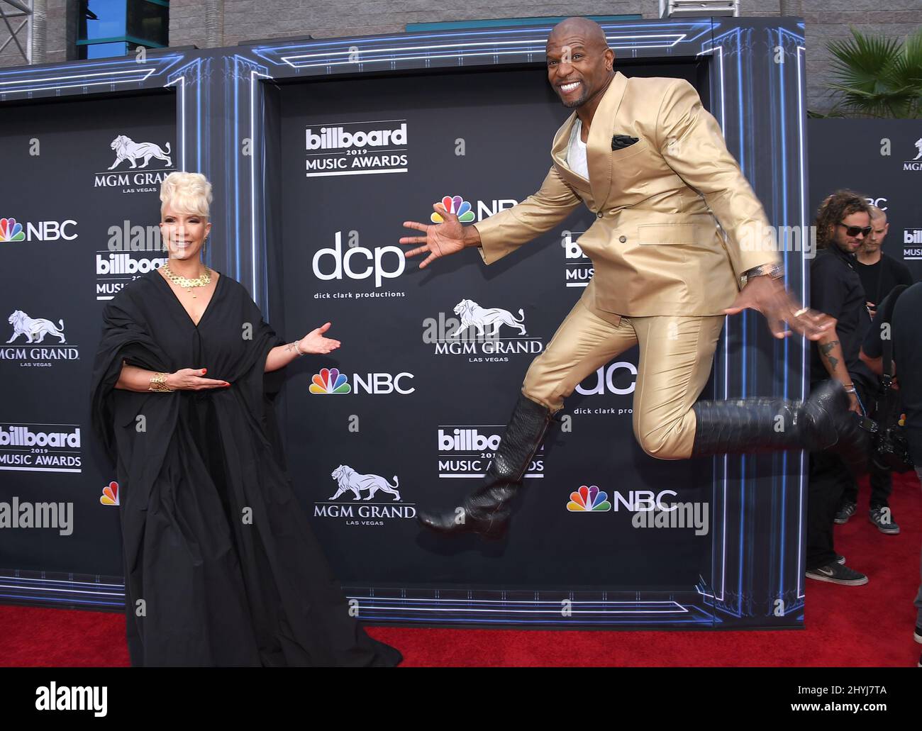 Terry Crews and Rebecca Crews attending the Billboard Music Awards 2019 ...