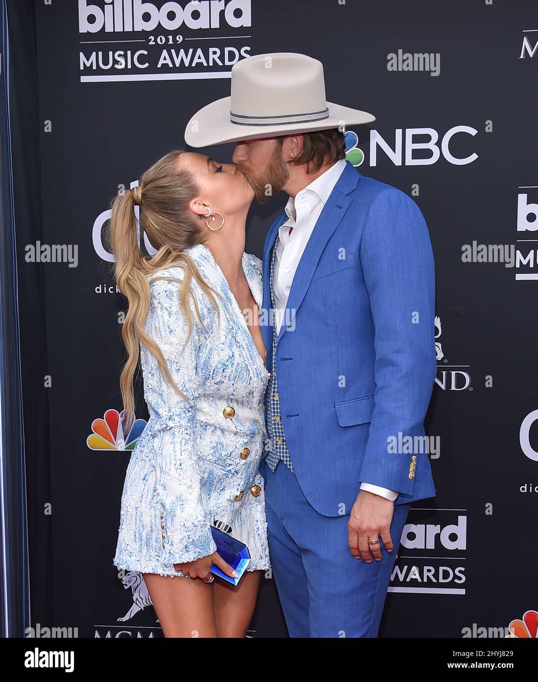 Brian Kelley and Brittney Marie Cole attending the Billboard Music ...