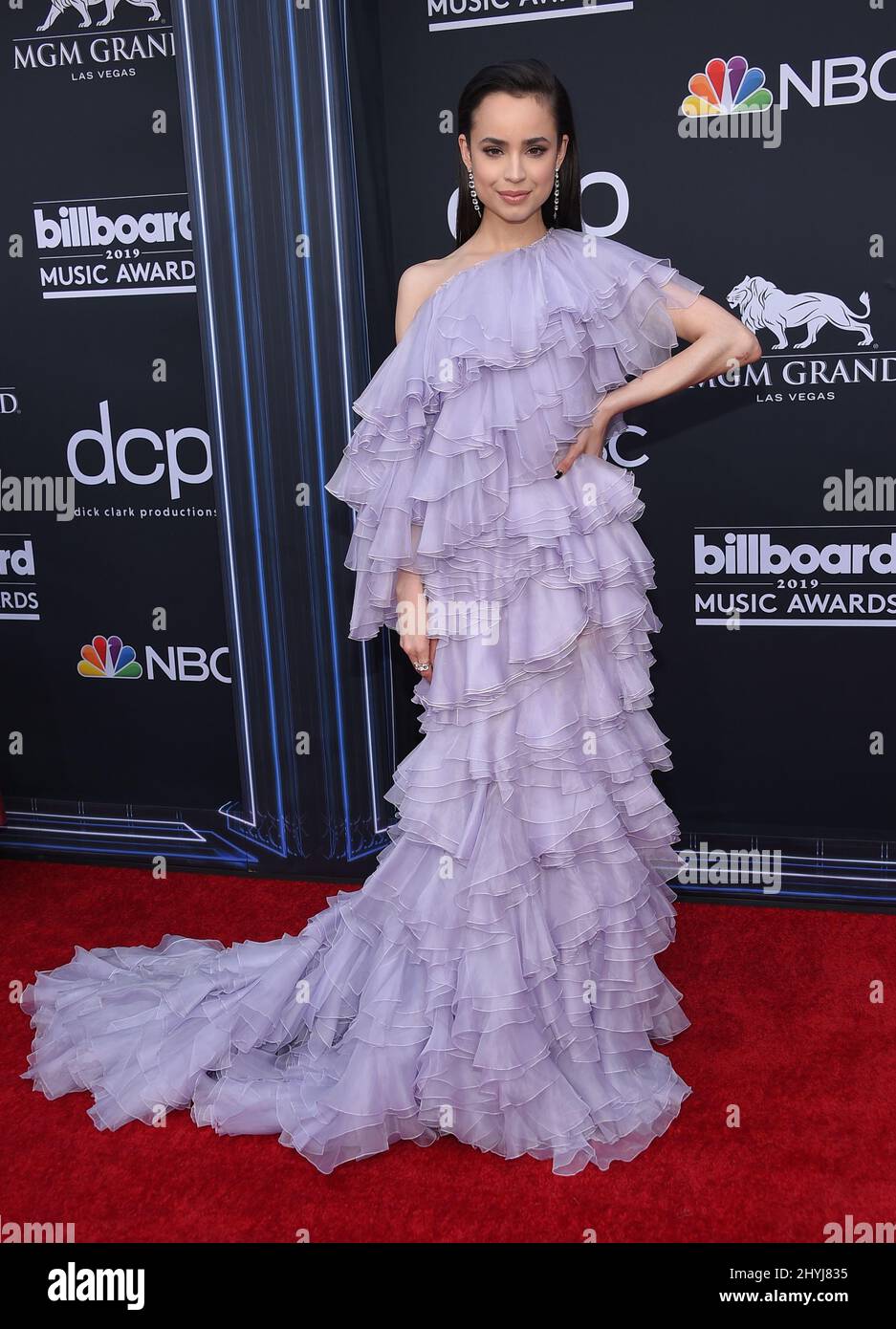 Sofia Carson attending the Billboard Music Awards 2019 held at the MGM Grand Garden Arena in Las ...