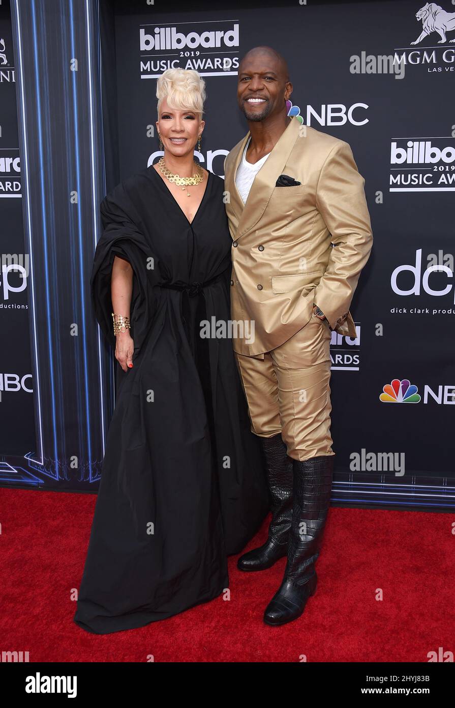 Terry Crews and Rebecca Crews attending the Billboard Music Awards 2019 ...