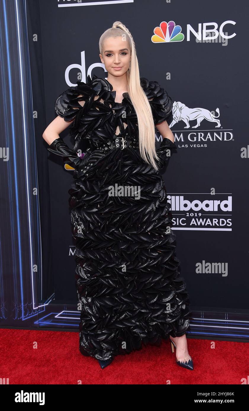 Poppy attending the Billboard Music Awards 2019 at the MGM Grand Garden ...