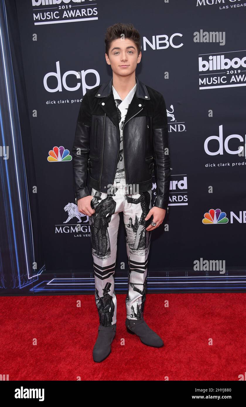 Asher Angel attending the Billboard Music Awards 2019 at the MGM Grand ...