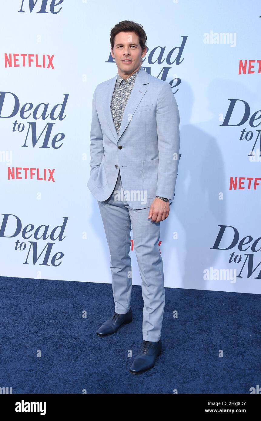 James Marsden attending the season one premiere of Netflix's "Dead To ...