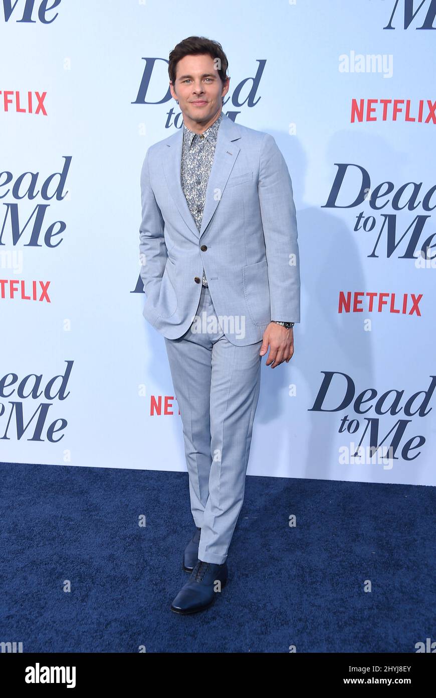 James Marsden attending the season one premiere of Netflix's "Dead To ...