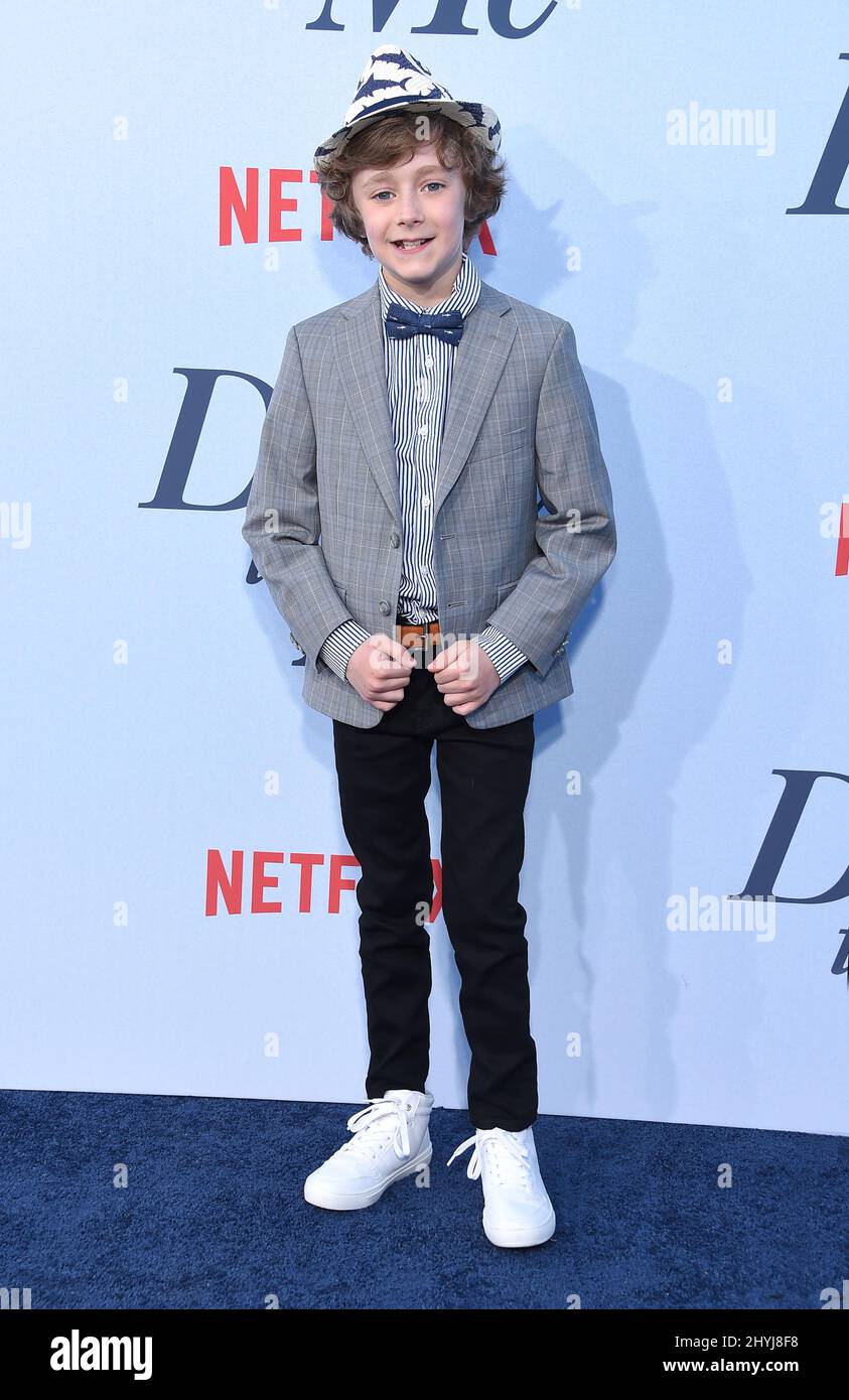 Luke Roessler attending the season one premiere of Netflix's "Dead To ...
