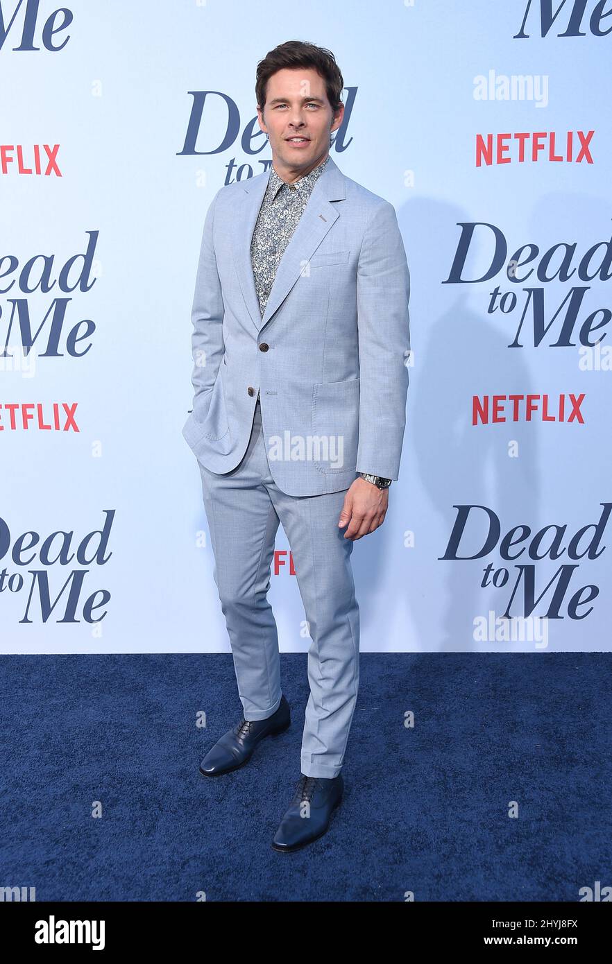 James Marsden attending the season one premiere of Netflix's "Dead To ...
