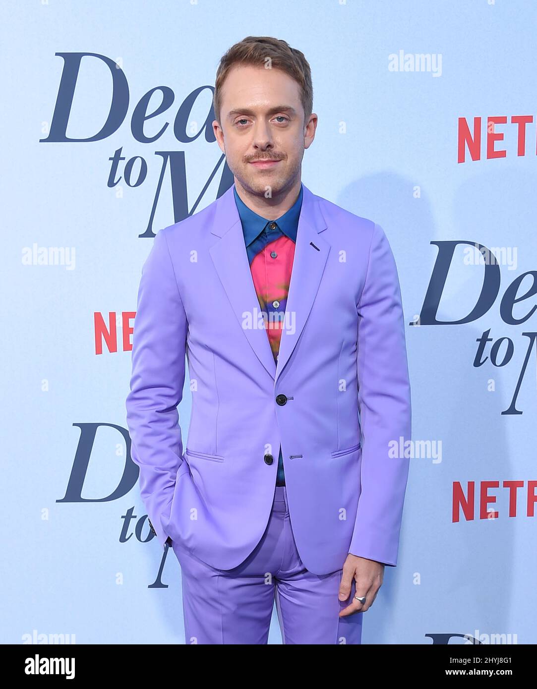 Max Jenkins attending the season one premiere of Netflix's "Dead To Me ...