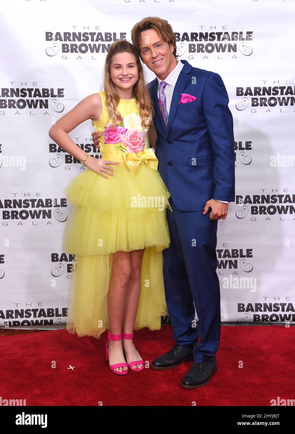 Dannielynn Birkhead and Larry Birkhead at the 31st Barnstable Brown ...