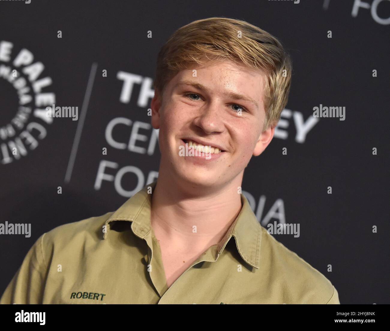 Robert Irwin arriving to An Evening with the Irwins: Crikey! held at ...