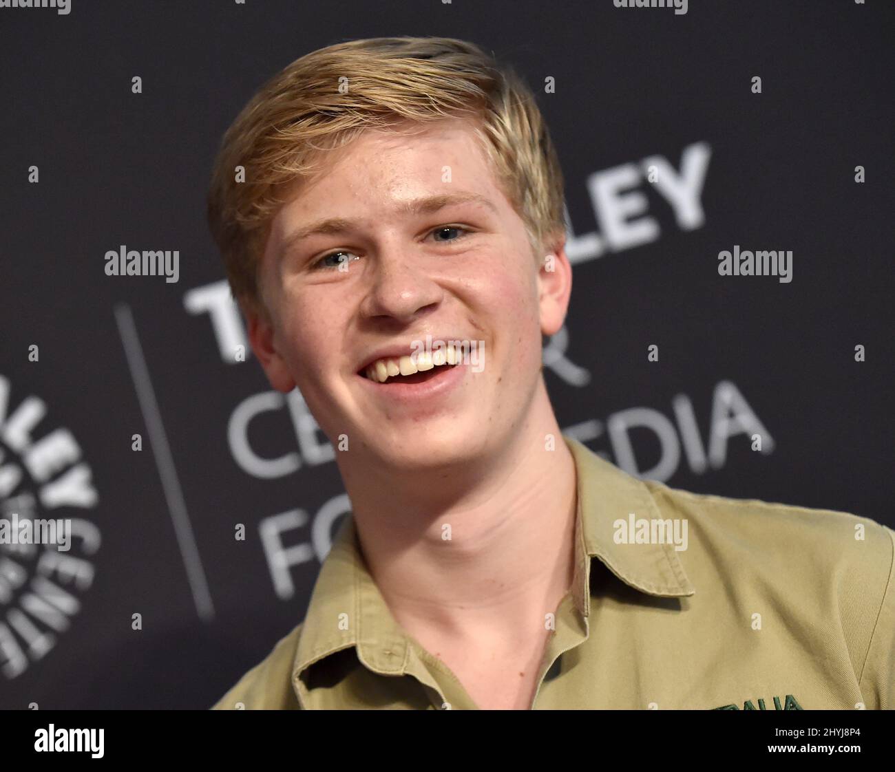 Robert Irwin arriving to An Evening with the Irwins: Crikey! held at ...