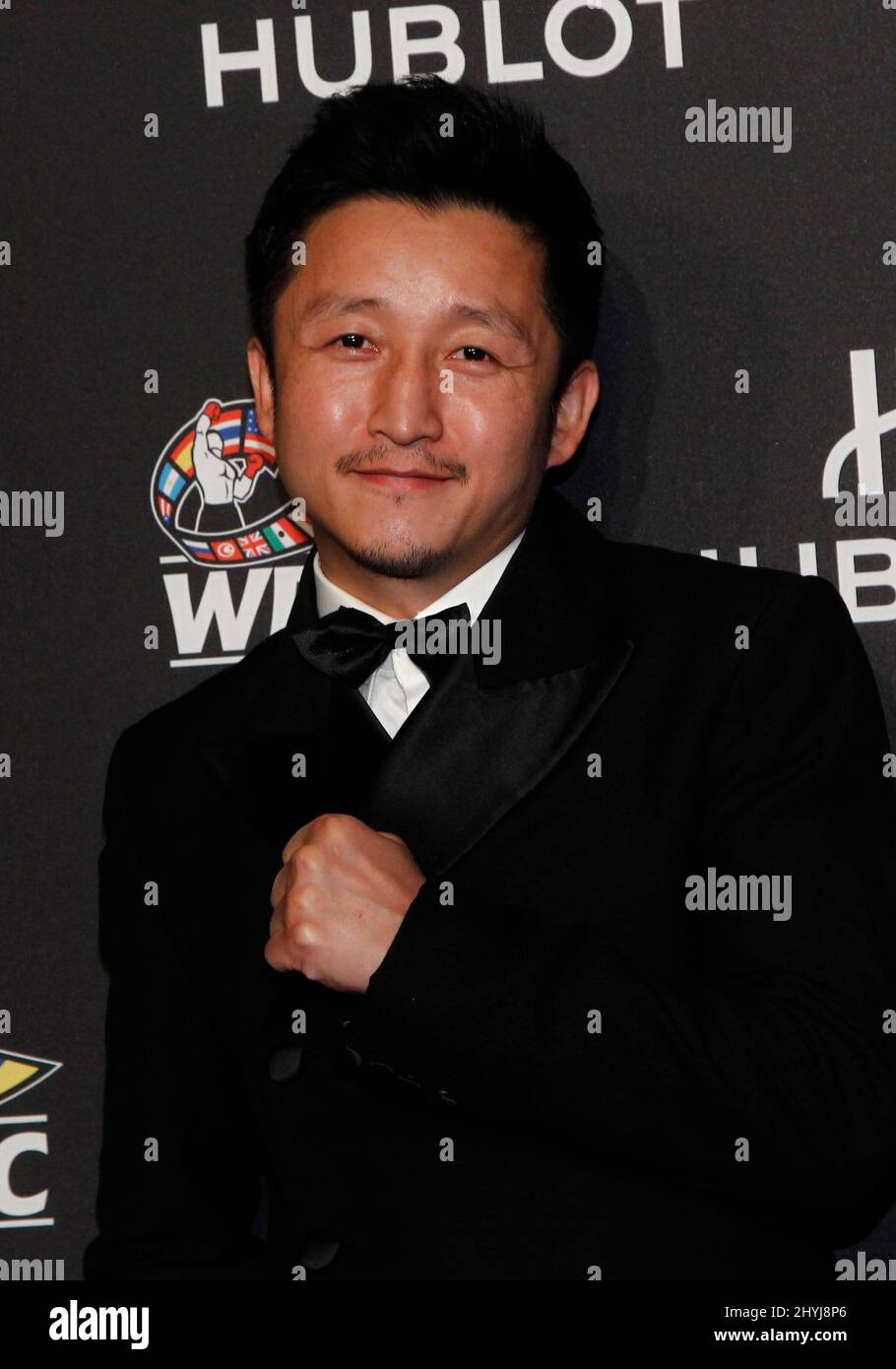 Zou Shiming arriving at the Hublot Night of Champions Gala Dinner to ...