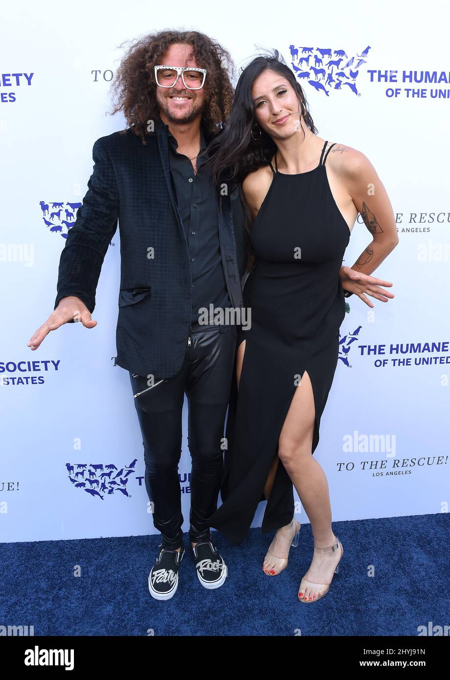 Redfoo arriving to the Humane Society Gala at Paramount Studios on May ...