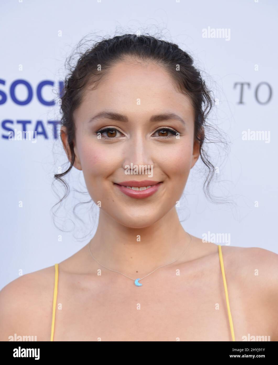 Erica-Marie Sanchez arriving to the Humane Society Gala at Paramount ...