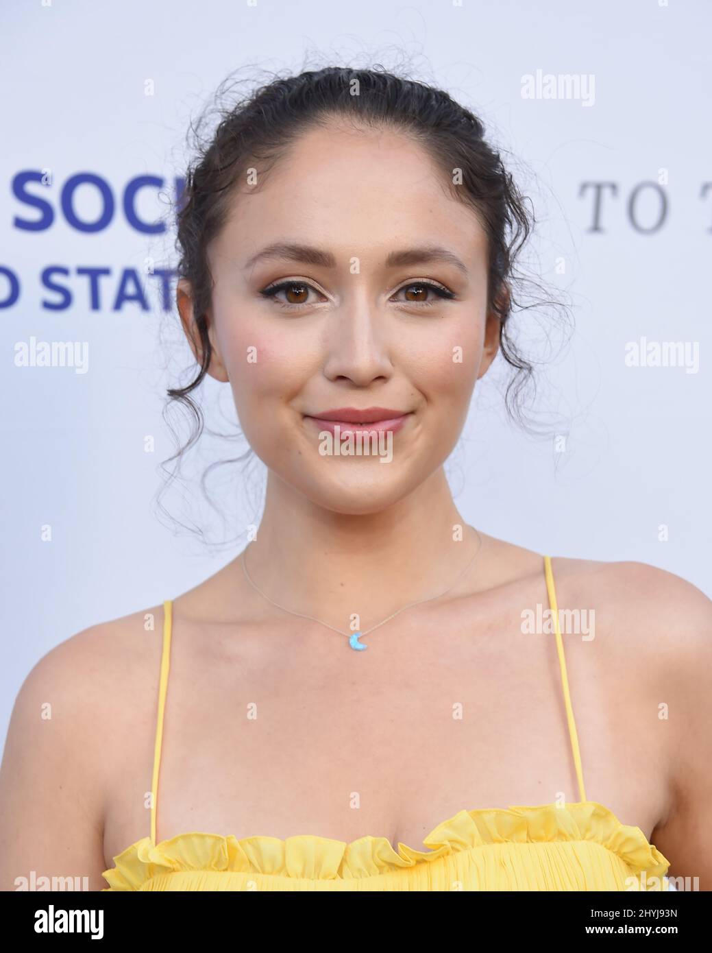 Erica-Marie Sanchez arriving to the Humane Society Gala at Paramount ...