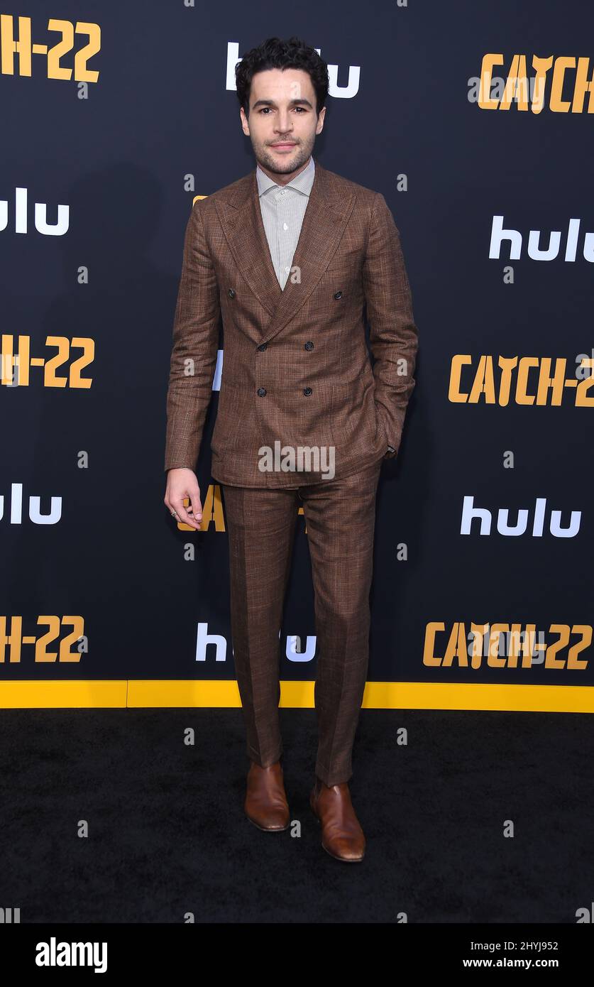Christopher Abbott at Hulu's "Catch-22" U.S. premiere held at the TCL ...
