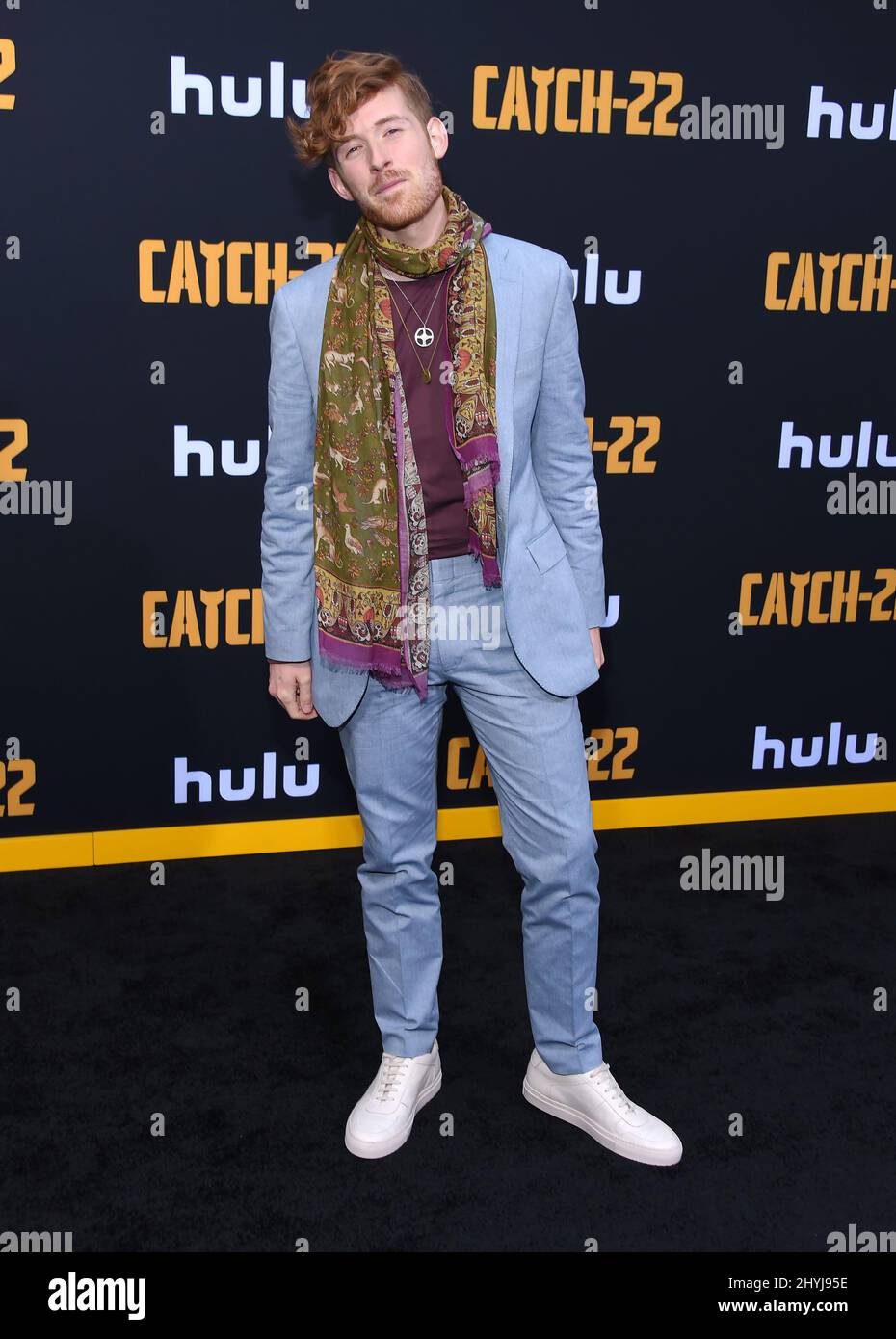 Daniel David Stewart at Hulu's "Catch-22" U.S. premiere held at the TCL ...