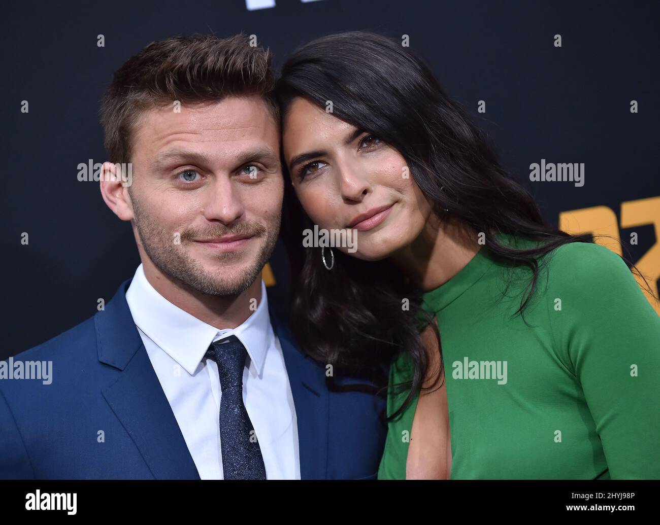Jon Rudnitsky and Courtney Grant at Hulu's "Catch-22" U.S. premiere ...