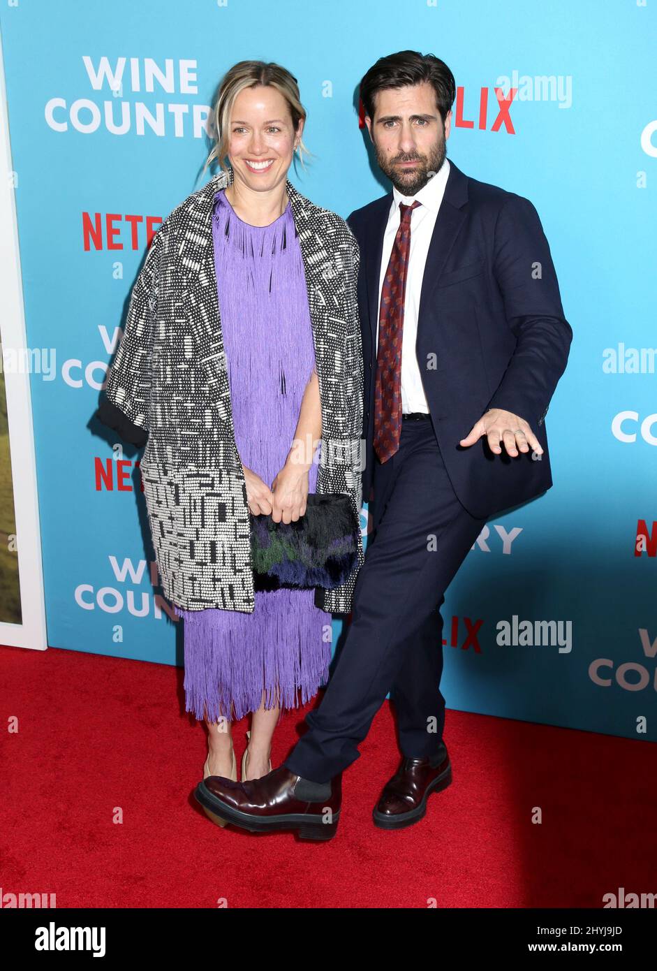 Jason Schwartzman & wife Brady Cunningham attending the 'Wine Country ...