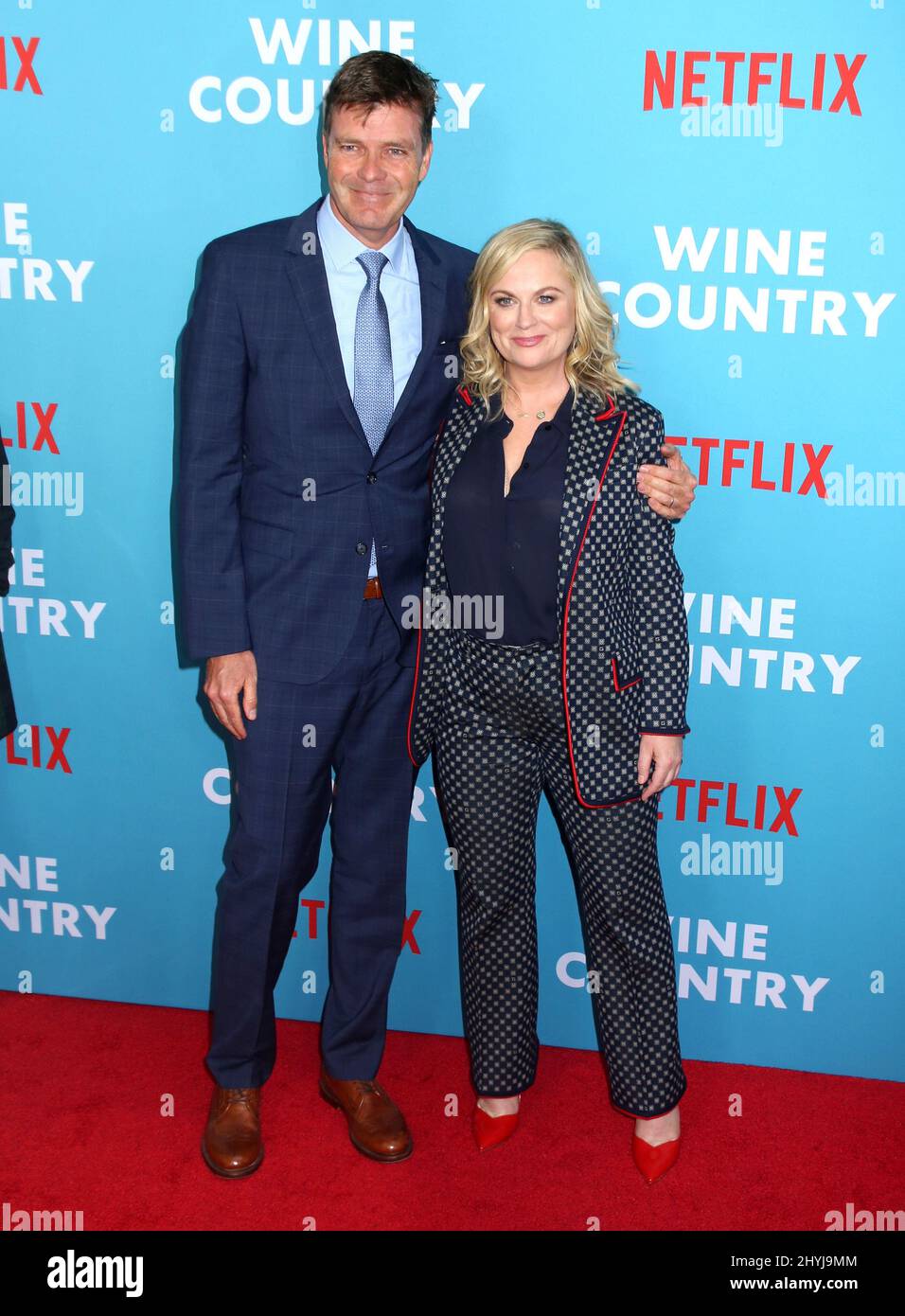 Morgan Sackett & Amy Poehler attending the 'Wine Country' World ...