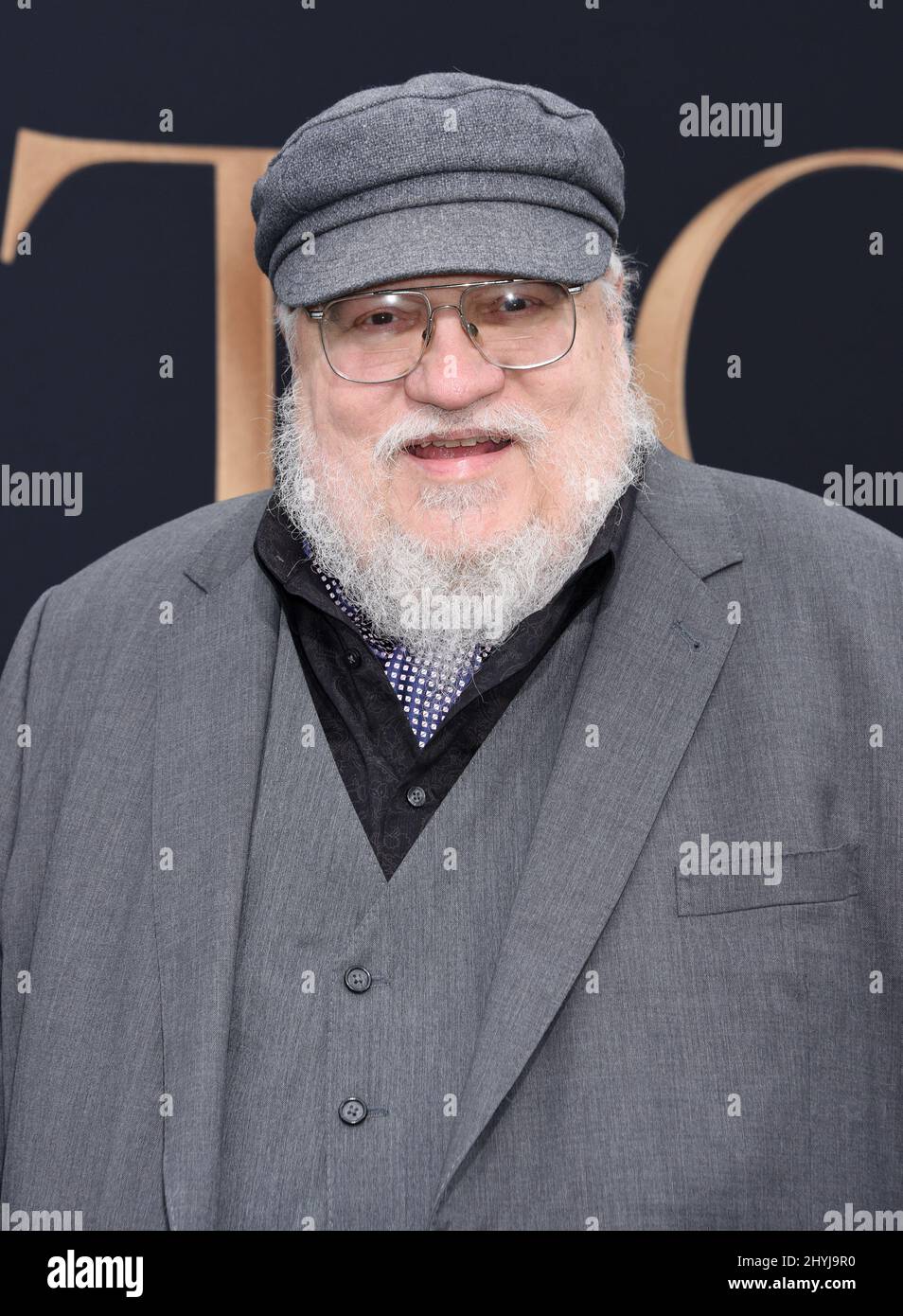 George R.R. Martin attending the Tolkien Los Angeles Premiere held at ...