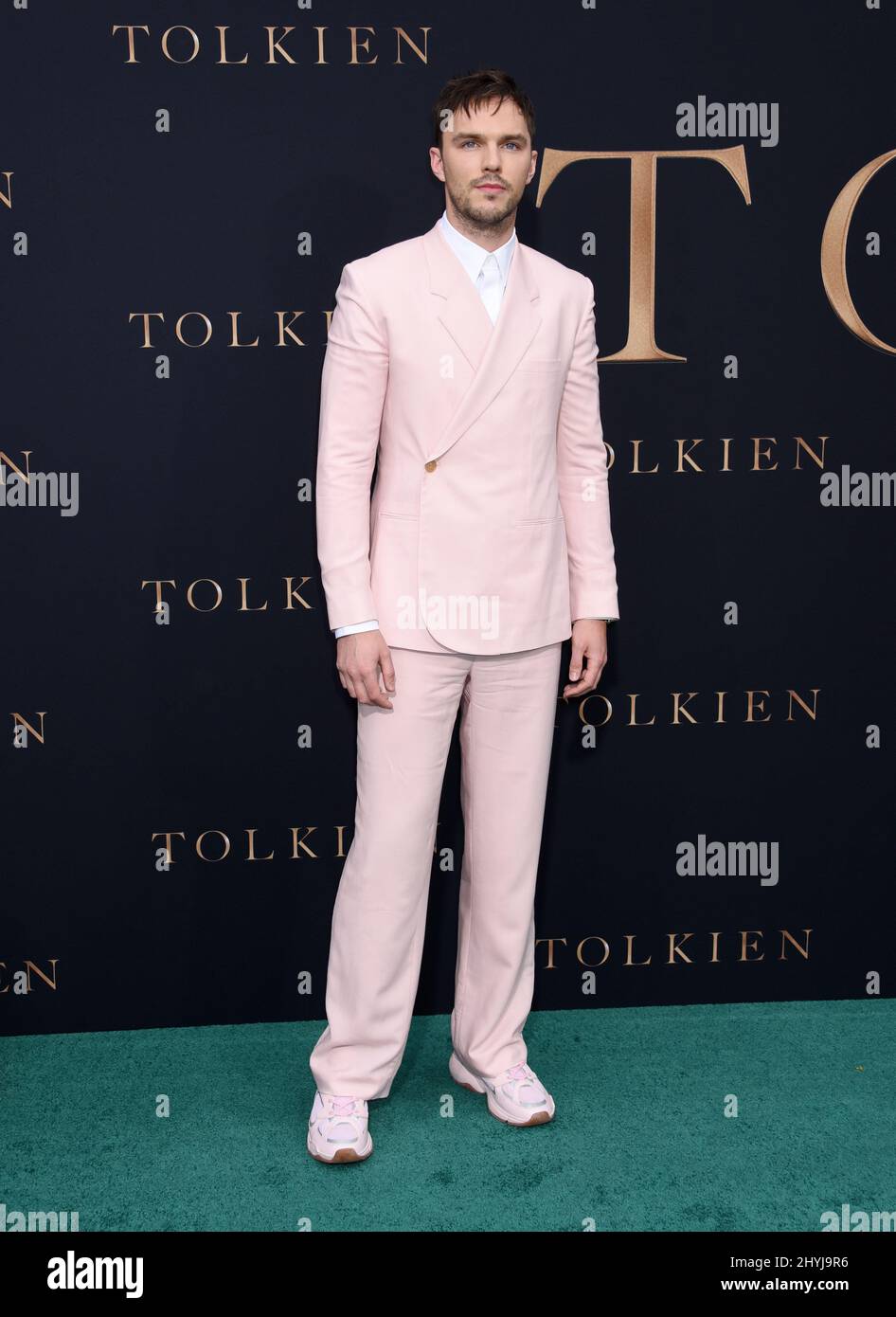 Nicholas Hoult attending the Tolkien Los Angeles Premiere held at the ...