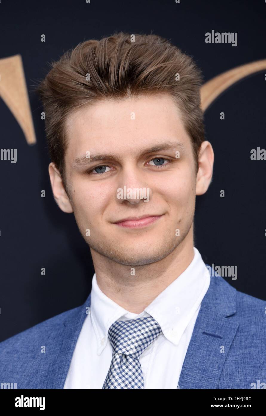 Ty Simpkin attending the Tolkien Los Angeles Premiere held at the ...